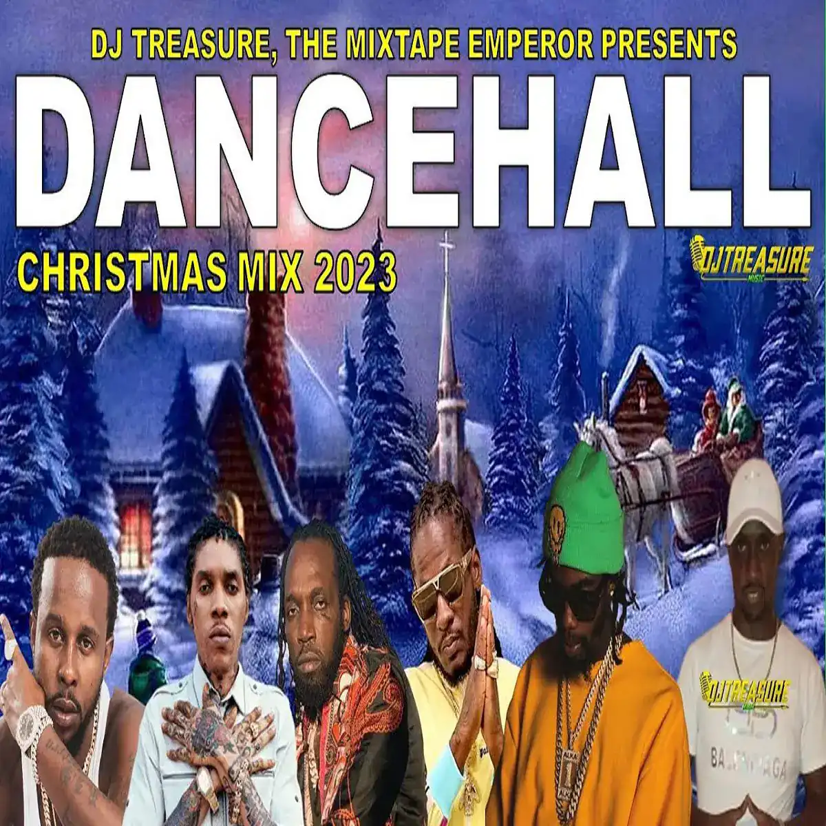 Christmas Dancehall Mixtape by DJ Treasure